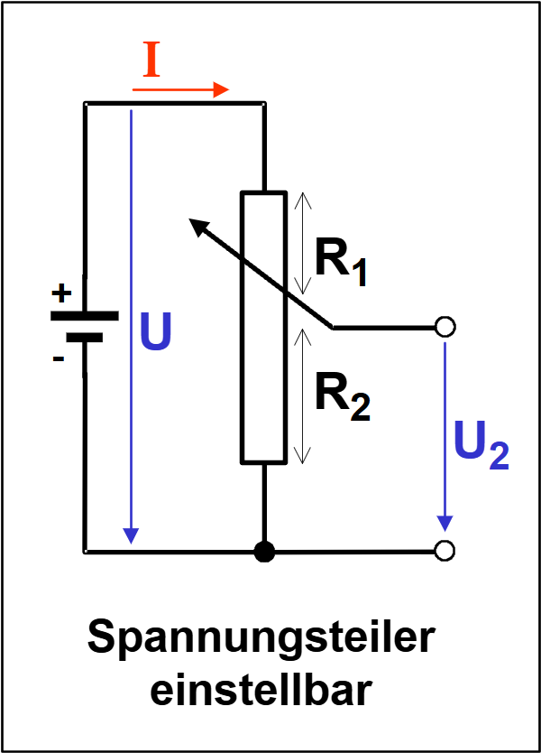 Der Spannungsteiler - Elektrotechnik Blog