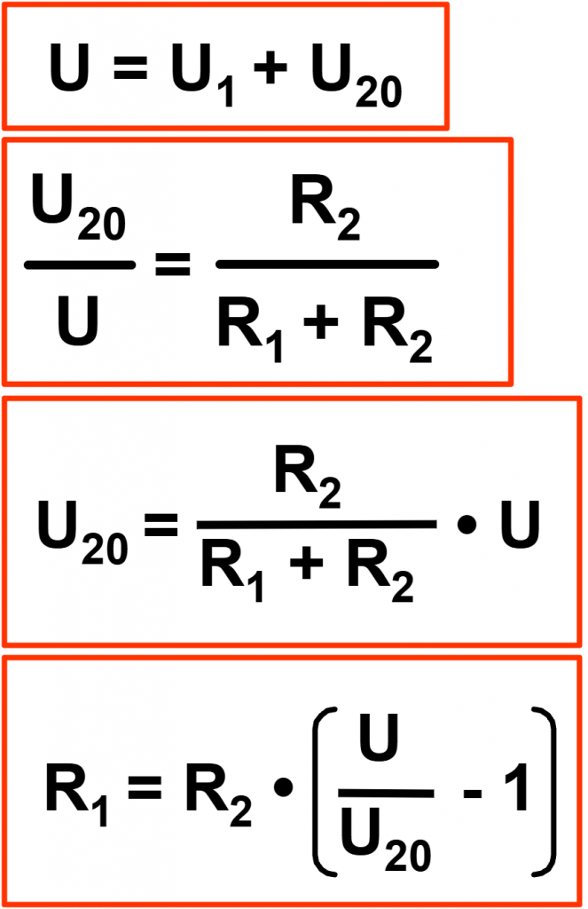 Der Spannungsteiler - Elektrotechnik Blog