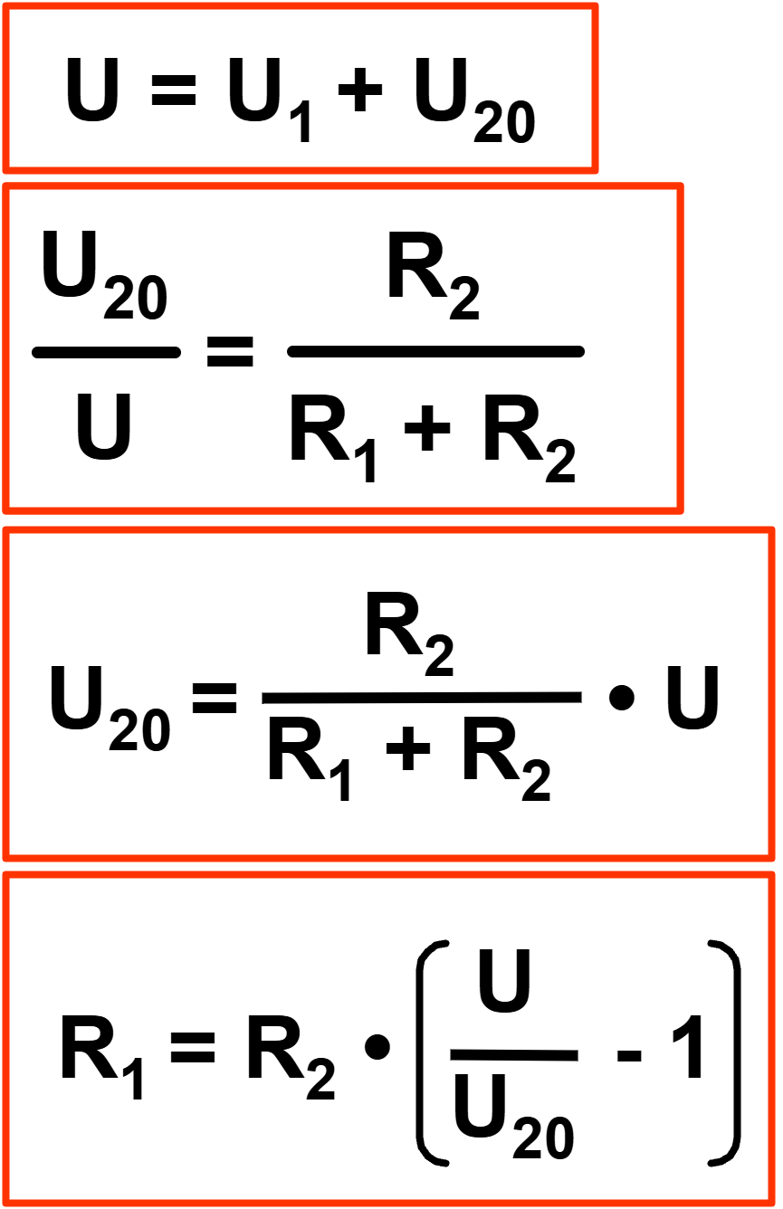 Der Spannungsteiler - Elektrotechnik Blog